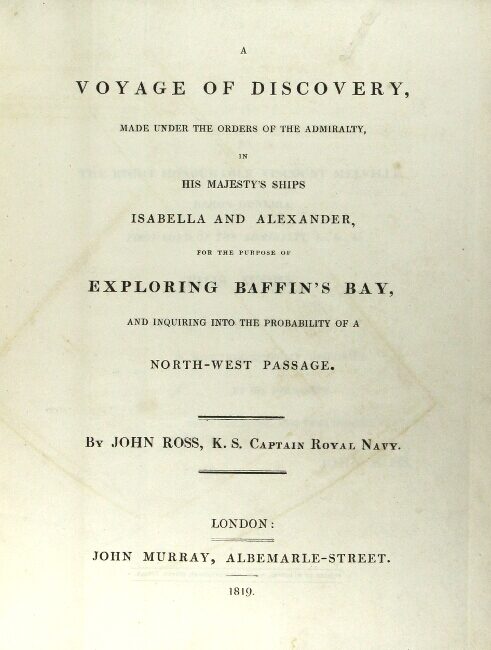 A voyage of discovery, made under the orders of the Admiralty, in His ...